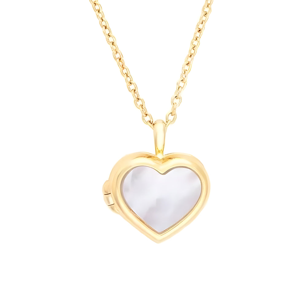 Eternal Heart Locket in Gold Vermeil - Statement Piece